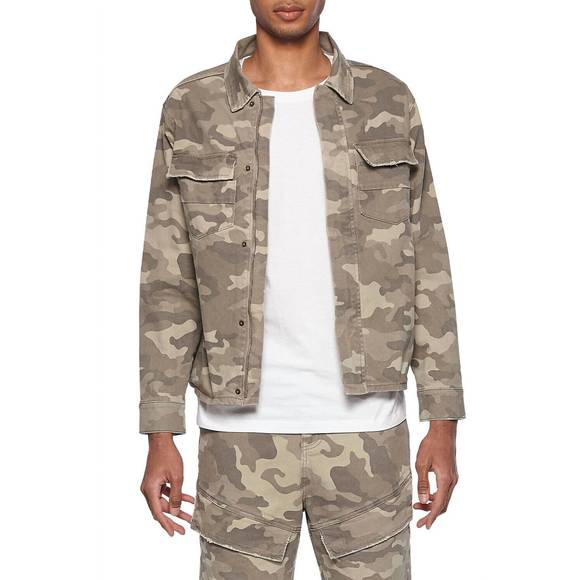 Eleven Paris | Jackets & Coats | New Eleven Paris Woven Camo Jacket In ...